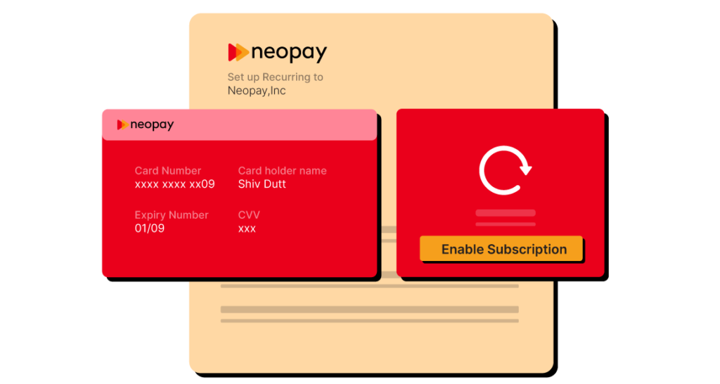 Recurring Payments - Neopay