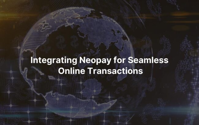 Homepage - Neopay